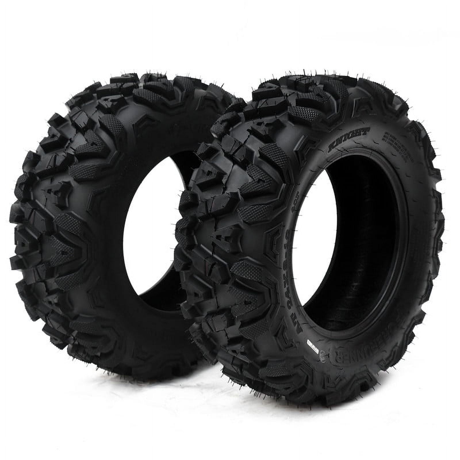 Set of 2 Patikuin 24x8-12 ATV/UTV Tires 24x8x12 6PR TL All-Terrain ...