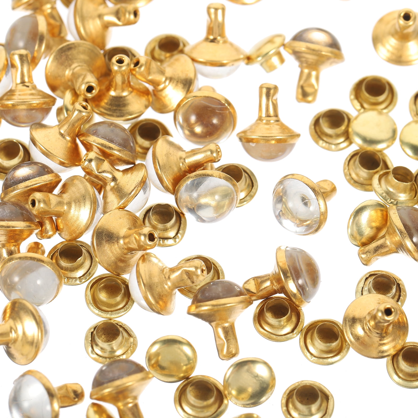 Set of 2 Buttons Rhinestone Rivet Decorative - Walmart.com