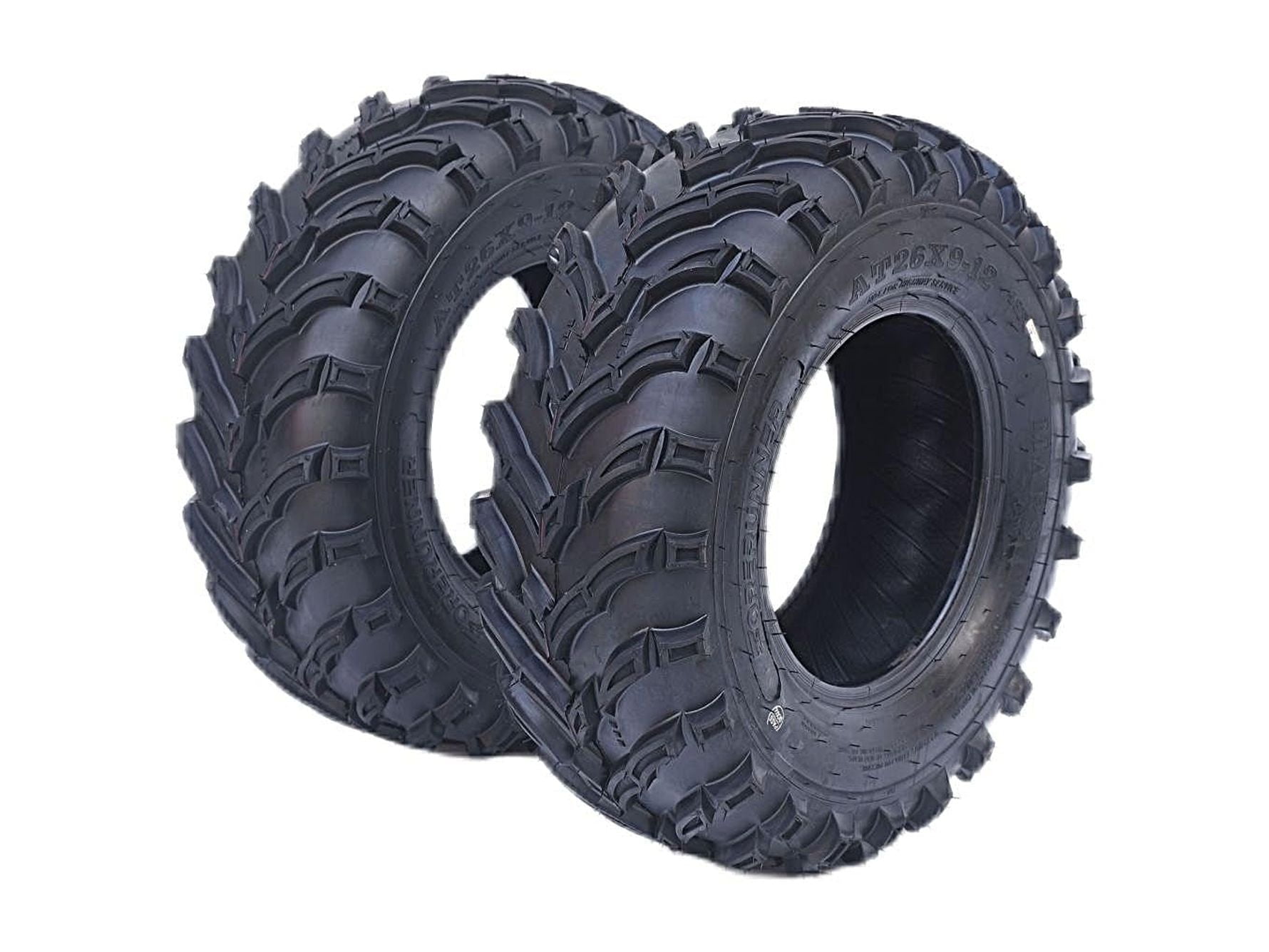 Set of 2 Petyee 24x9-11 ATV/UTV Tires 24x9x11 6PR TL All-Terrain Tires ...