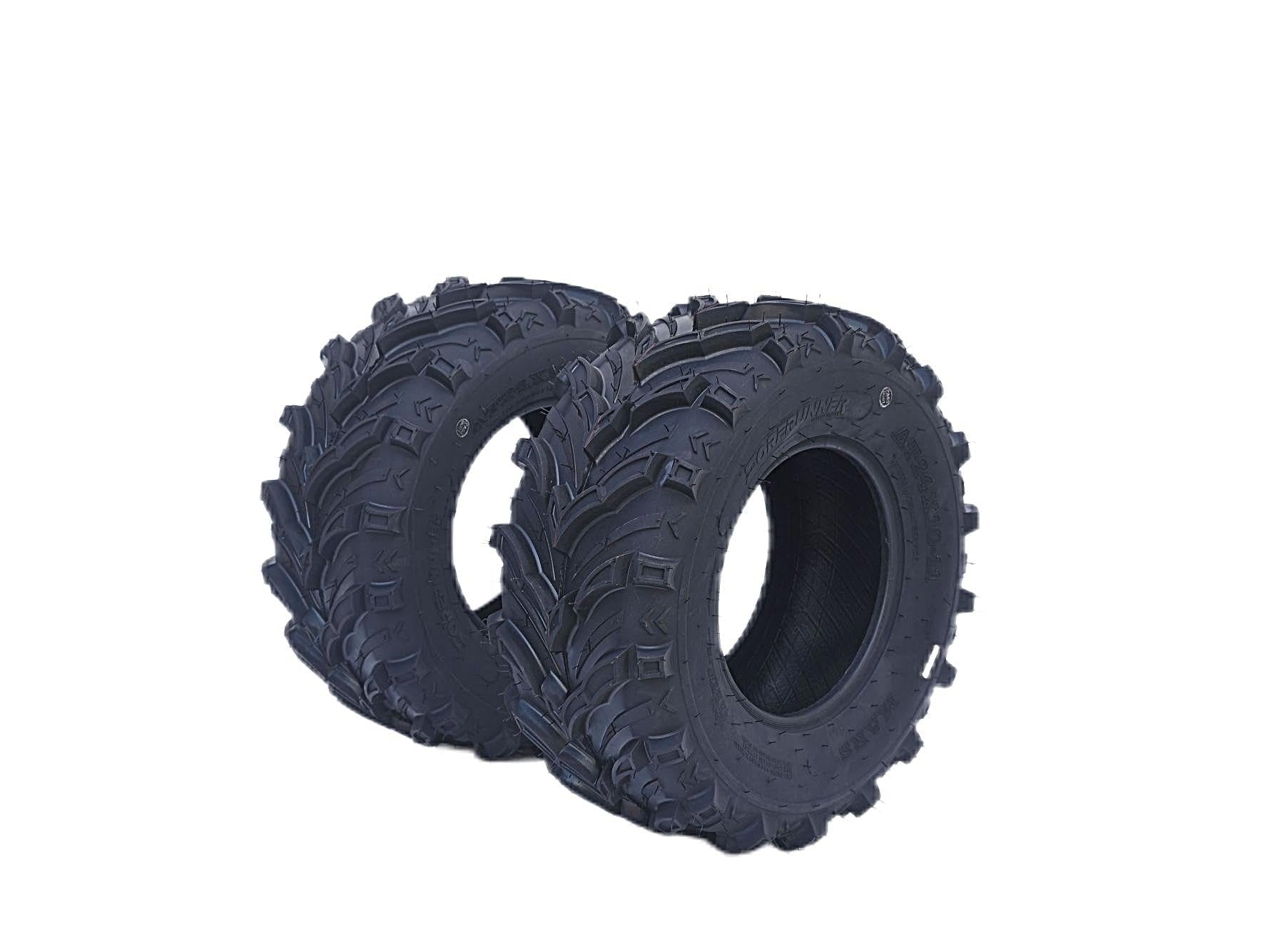 Set of 2 Petyee 24x9-11 ATV/UTV Tires 24x9x11 6PR TL All-Terrain Tires ...