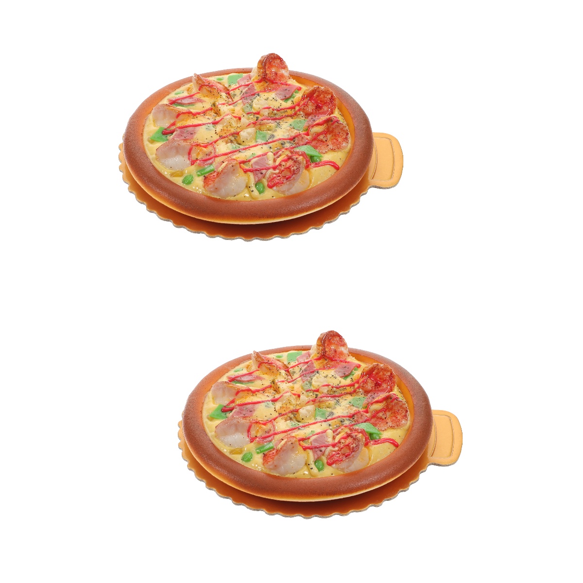 Set of 2 Pizza Simulation Model Detailed Toddler - Walmart.com