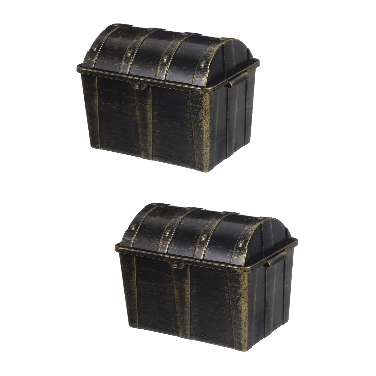 Set of 2 Plastic Ornaments Kid Toy Storage Organizer Child Pirate ...