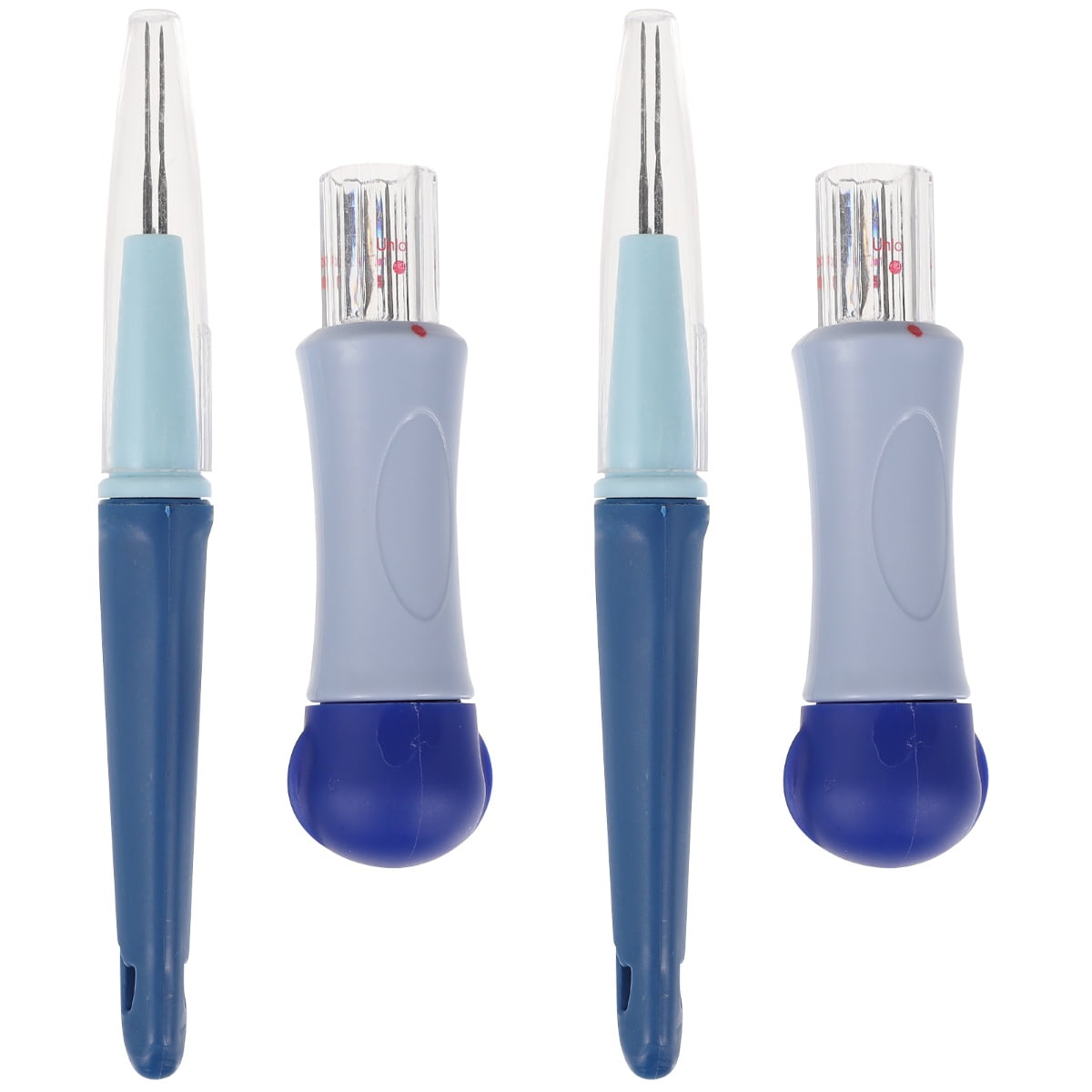 DRAFIDEEP Punch Needles Embroidery Kit Plastic For Office 4Pcs ...