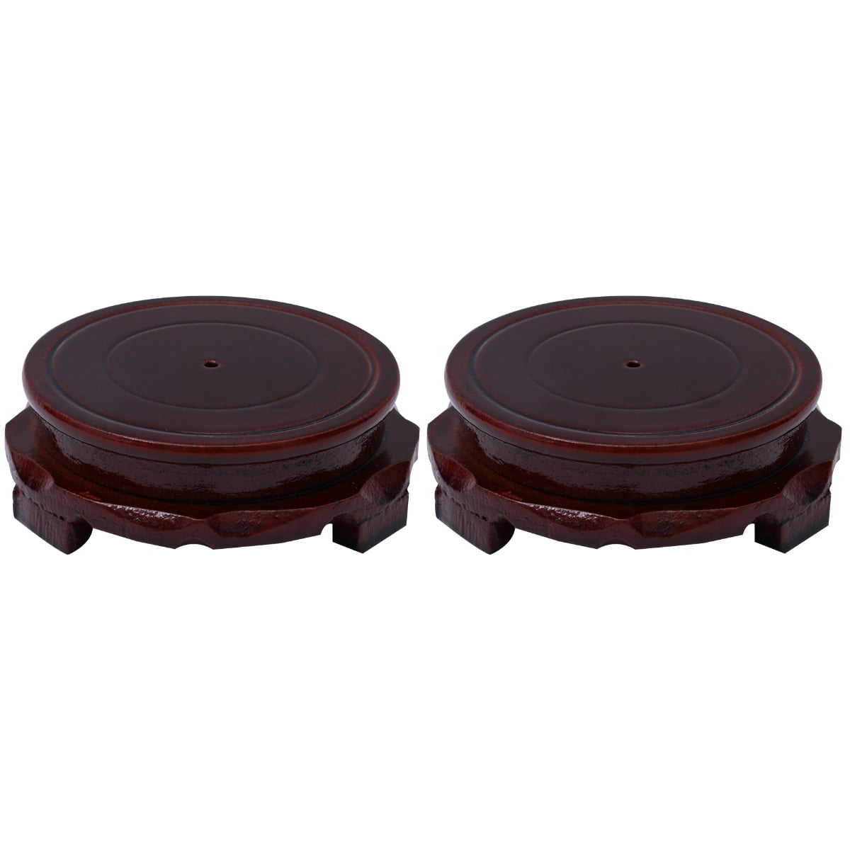 Set of 2 Potted Level Maintenance Tray Balcony Flower - Walmart.com