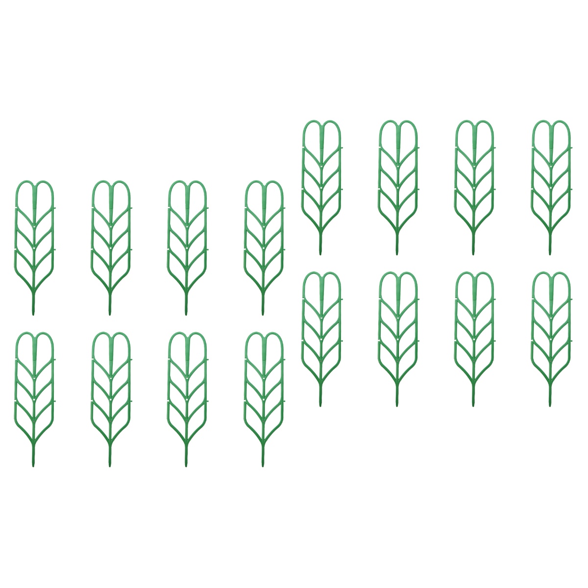 Set of 2 Potted Plant Support Trellis Pea Netting for Garden Stakes ...