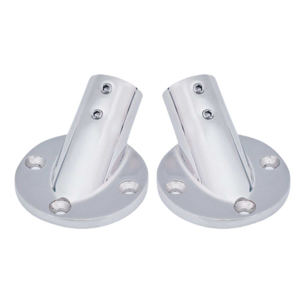 Set of 2 Practical Crafted Sturdy Stainless Steel Materials Degree ...