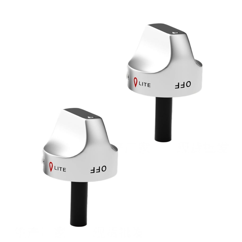 Set of 2 Precise Gas Stove Handle Replacement Metal Construction Simple ...