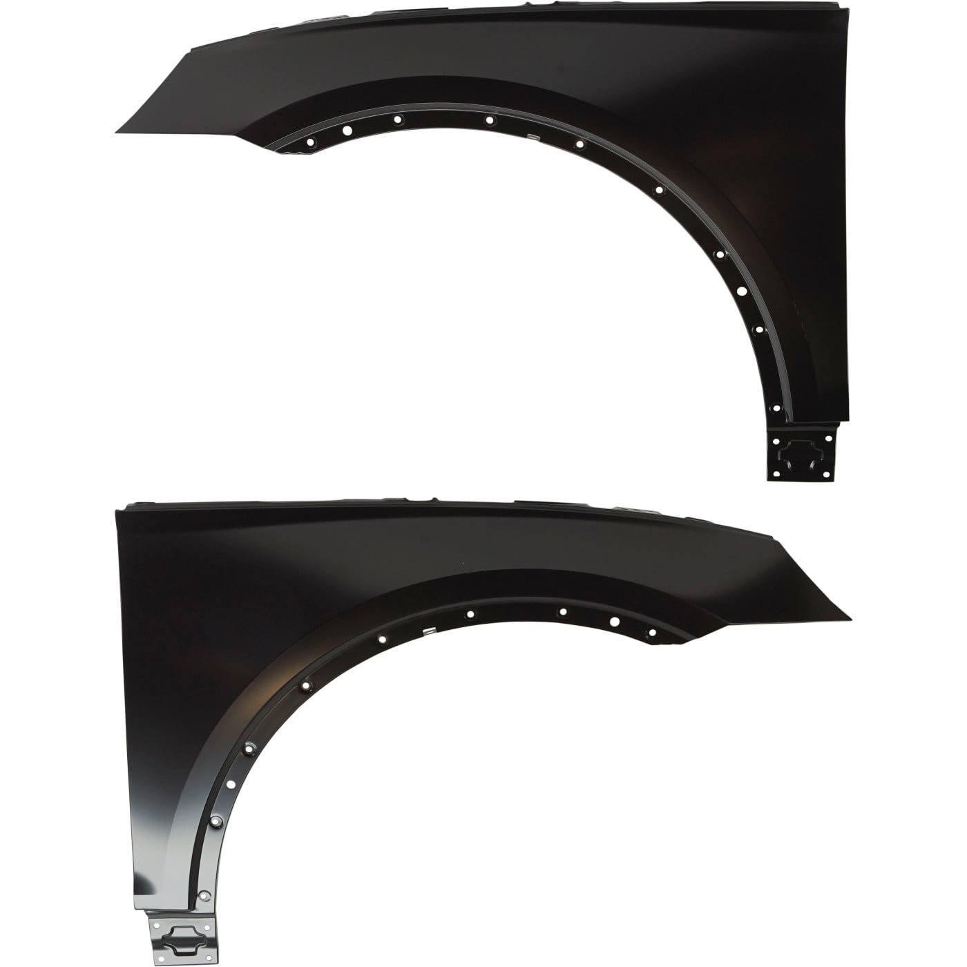 Set of 2 Primed Steel Fender Quarter Panels - Driver & Passenger Side ...