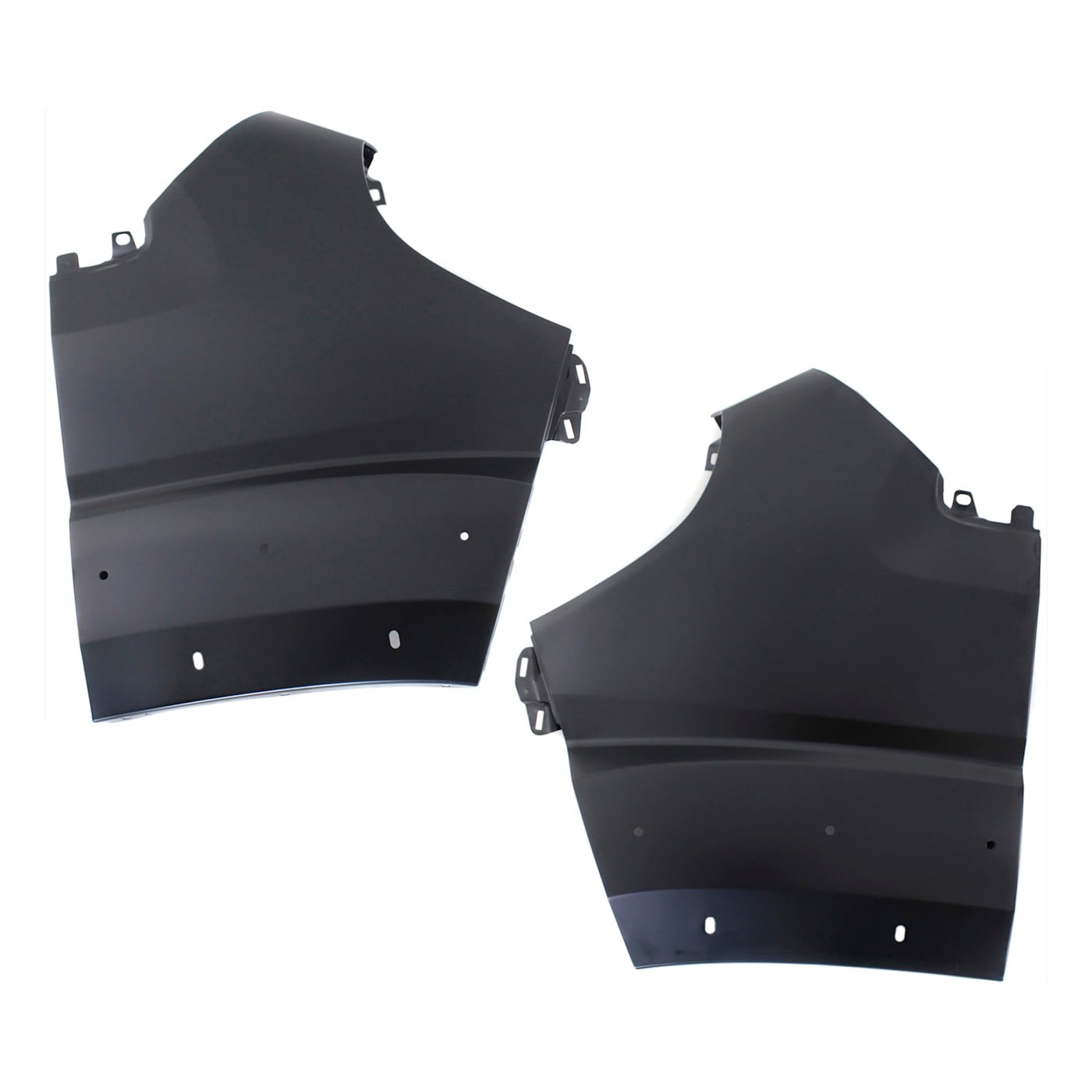 Set of 2 Primered Steel Fender Quarter Panels - Left & Right Pair for ...