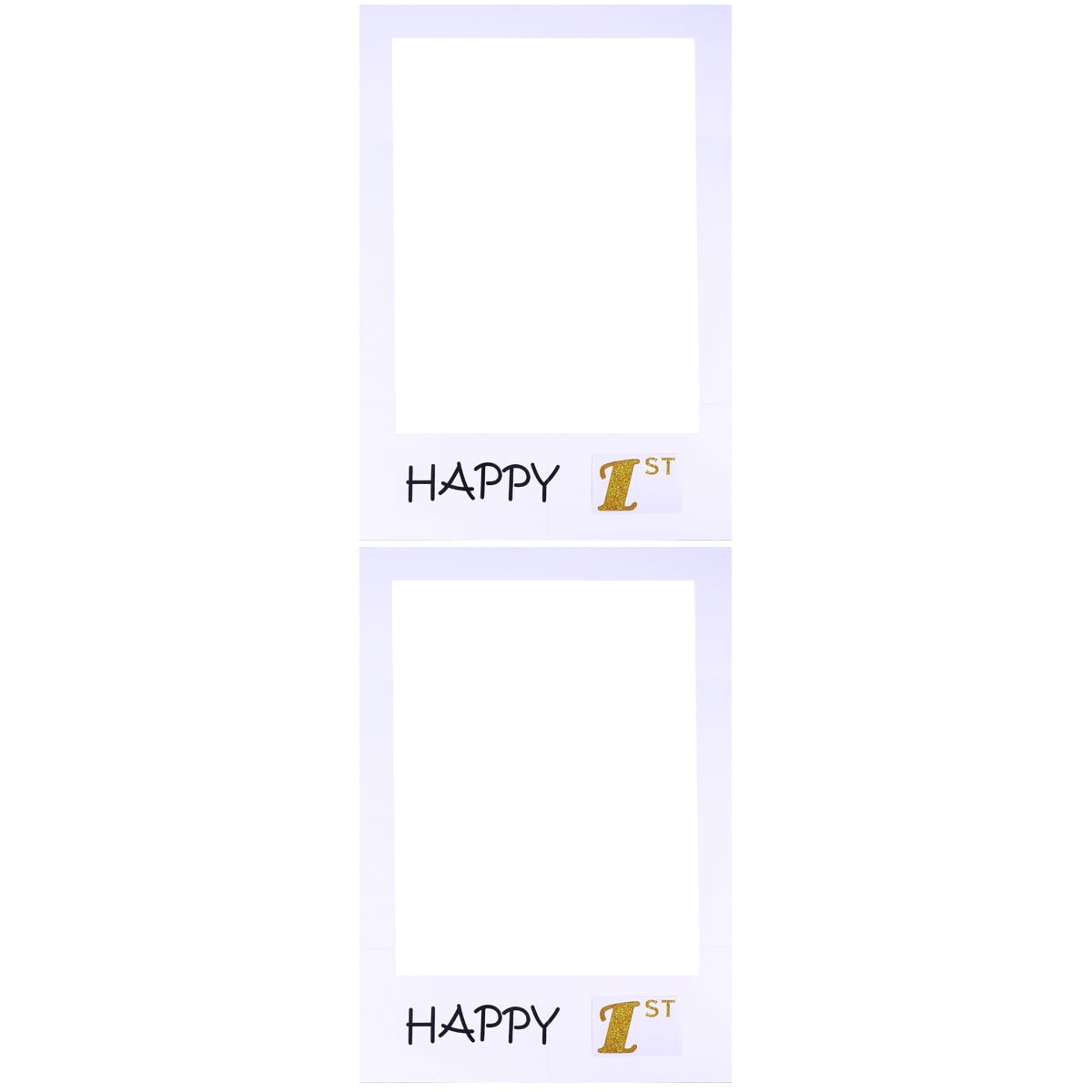 Set of 2 Prom DIY Paper Picture Frame Portable Photo Booth Props ...