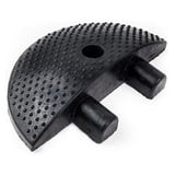 (Set of 2) RK RK-SPBPC Modular Rubber End for 6 feet Speed Bump ...
