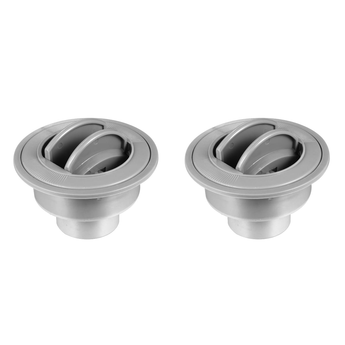 Set of 2 RV Bus Air Conditioner Outlet Vent Exhaust Hole Covers ...