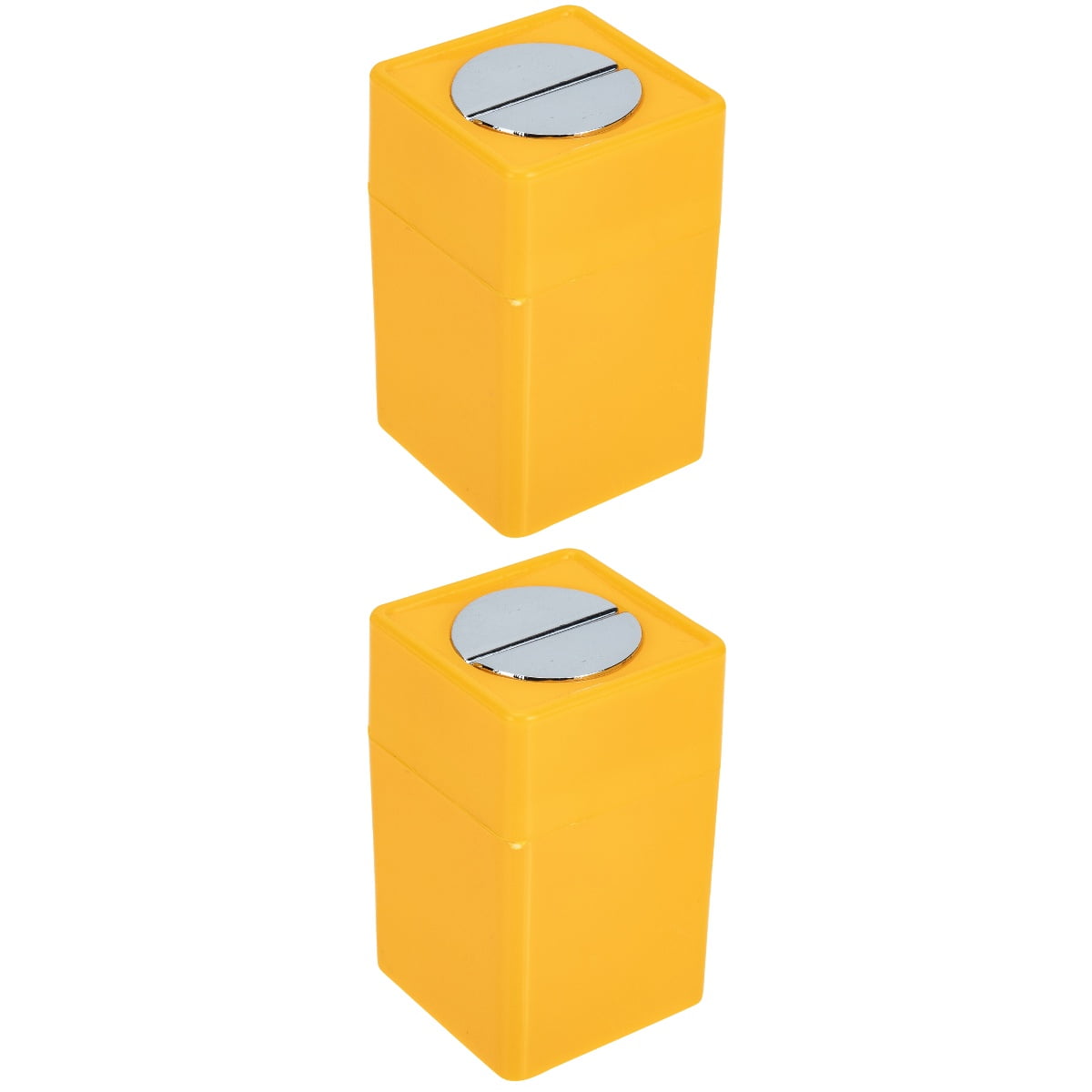 Set of 2 Razor Blade Bank Blade Disposal Container Plastic Blades ...