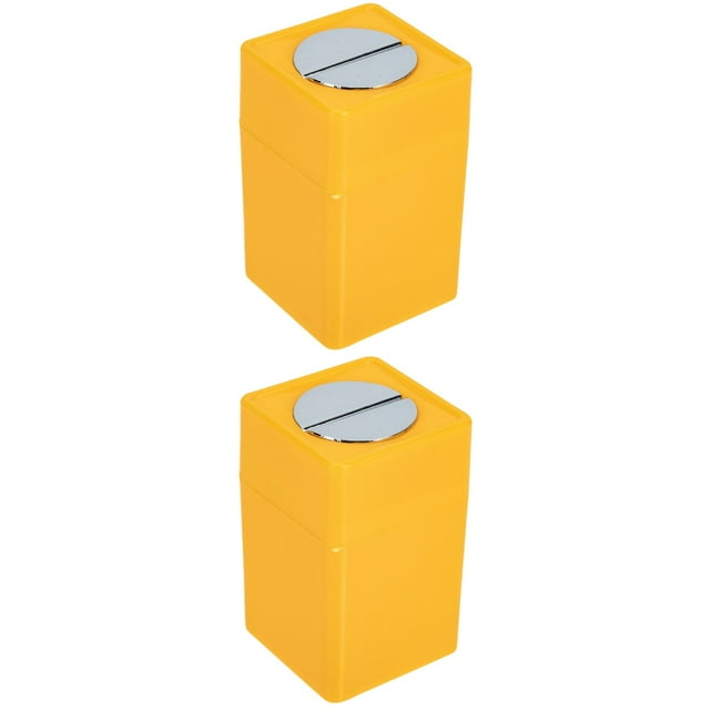 Set of 2 Razor Blade Bank Blade Disposal Container Plastic Blades ...