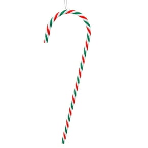 Candy Striped Christmas Ornaments