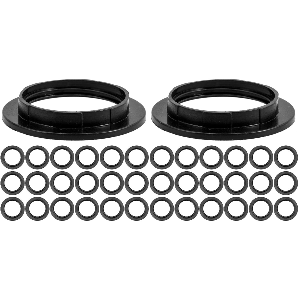 Set of 2 Replacement Shade Ring for Floor Lamp Repair Parts Wire ...
