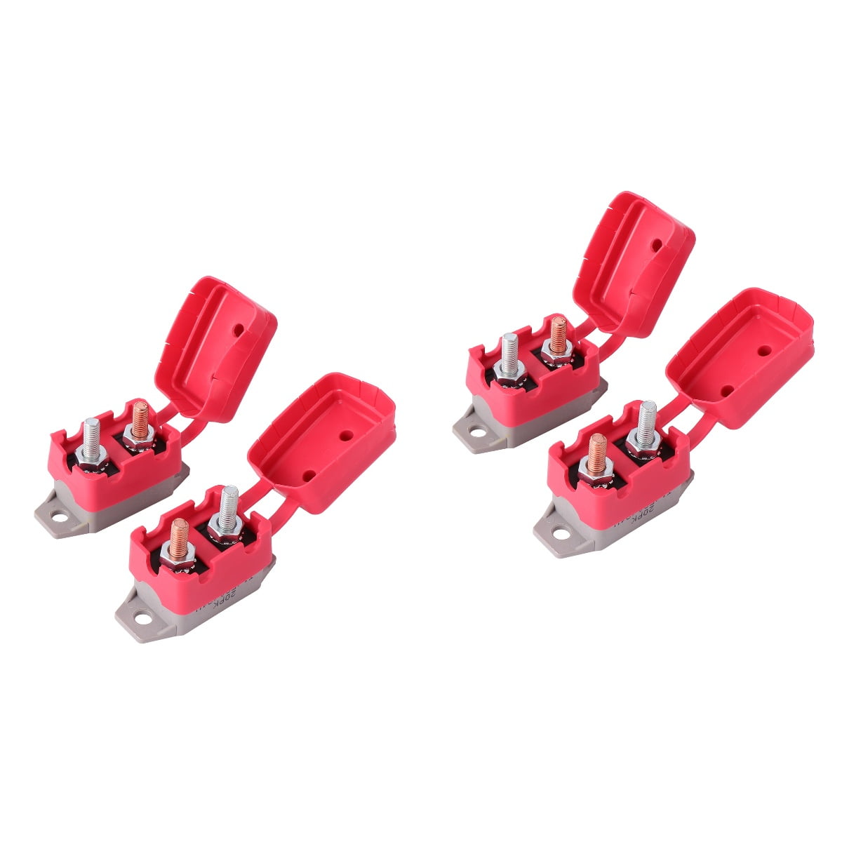 Set of 2 Retractable Curtain Rods for Windows Automatic Reset Open ...