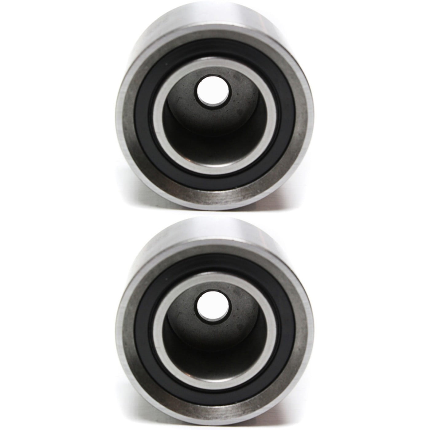 Set of 2 Right Side Timing Belt Idler Pulleys - Double Style Bearing ...