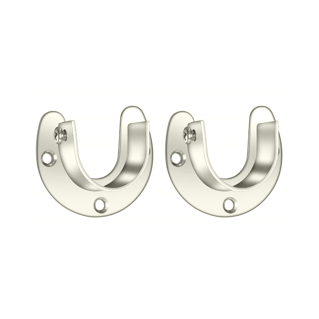 Set of 2 Robusts Closet Rod Supports Heavy Duty Rod Holder for Home ...