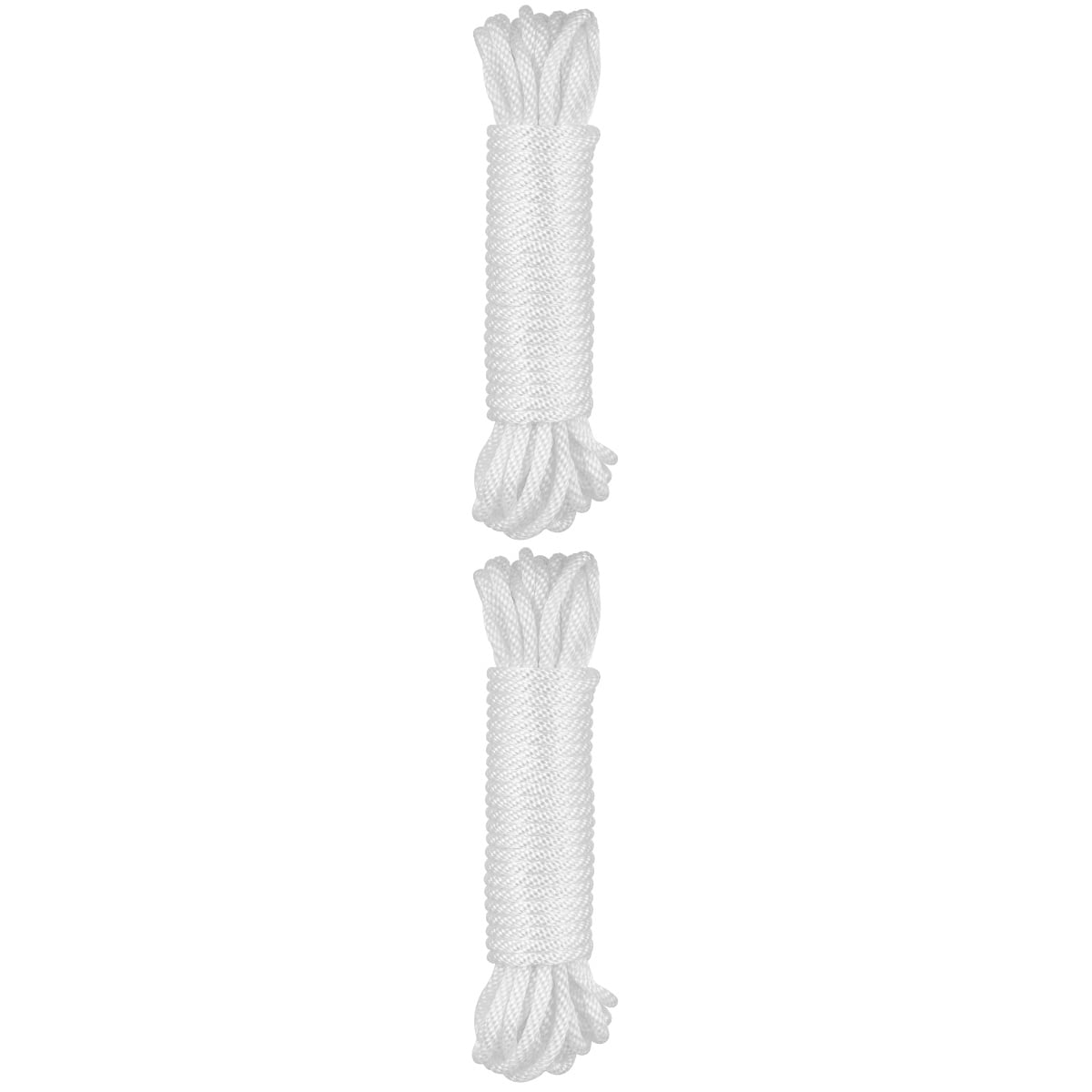 Set of 2 Rope for Flag Pole 30ft Nylon Camping White - Walmart.com