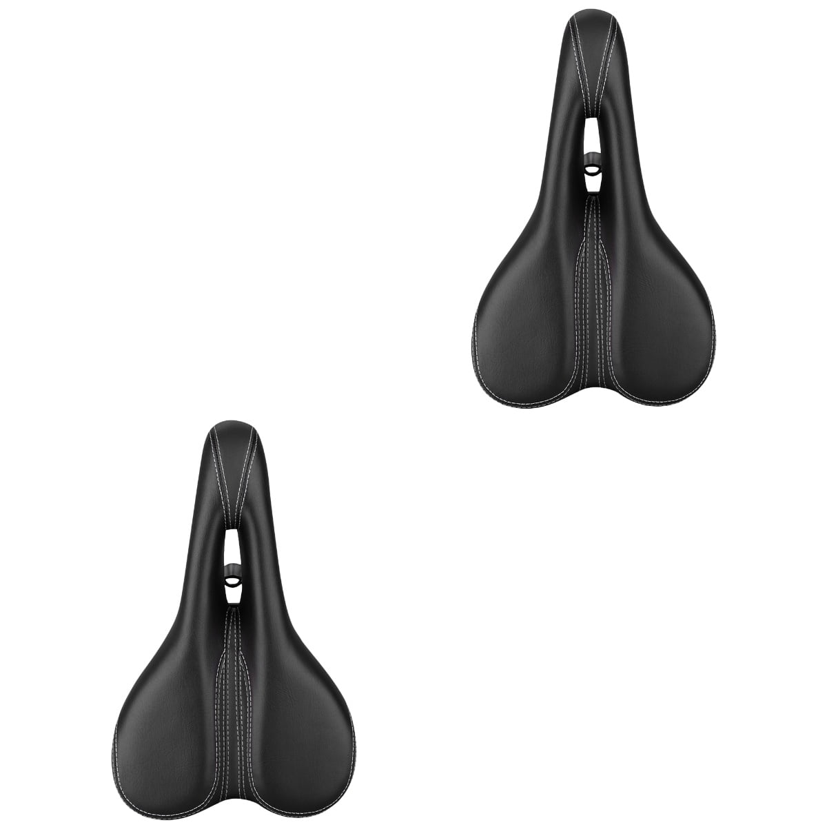 Set of 2 Seat Mountain Bike Saddle Bicycle Practical Simple - Walmart.com