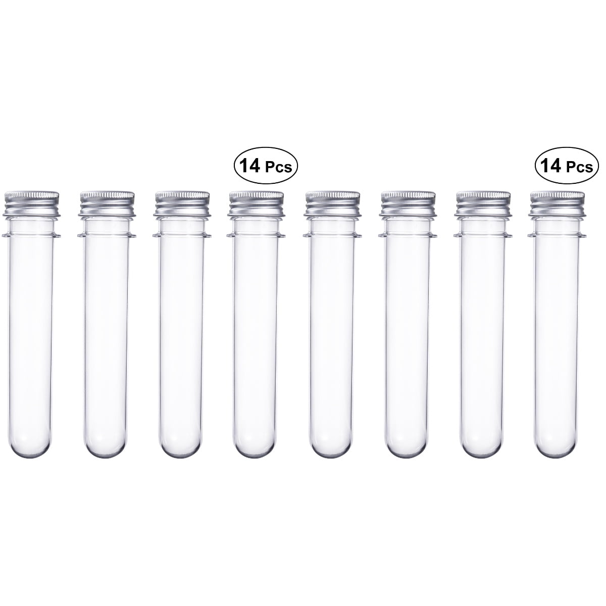 Set of 2 Secret Alcohol Containers Easy to Read Test Tubes - Walmart.com