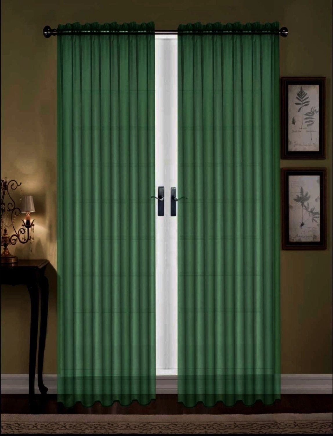 Hunter Green Curtains
