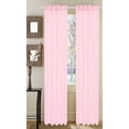 Pink Sheer Voile Window Curtain Panels, Set of 2, 84" Long - Walmart.com