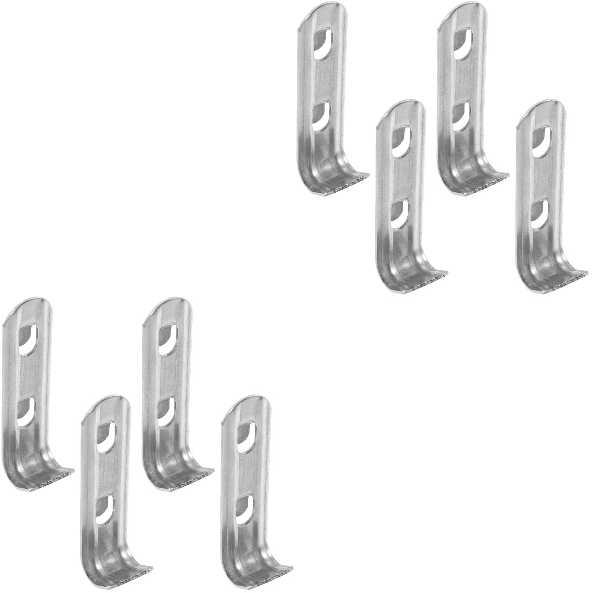 GETAJGHSD Silver Stainless Steel Refrigerator Support Clamps for ...