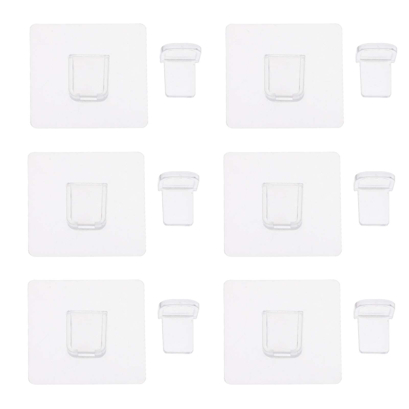 Set of 2 Shelves Adhesive Shelf Brackets Adjustable Right Angle Support ...