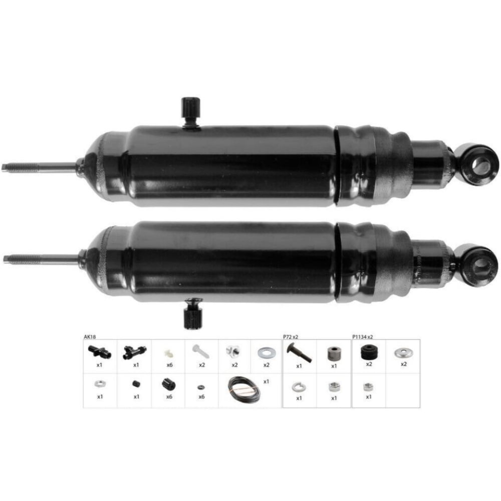 Set of 2 Shock Absorber and Strut Assemblies New for Chevy Pair ...