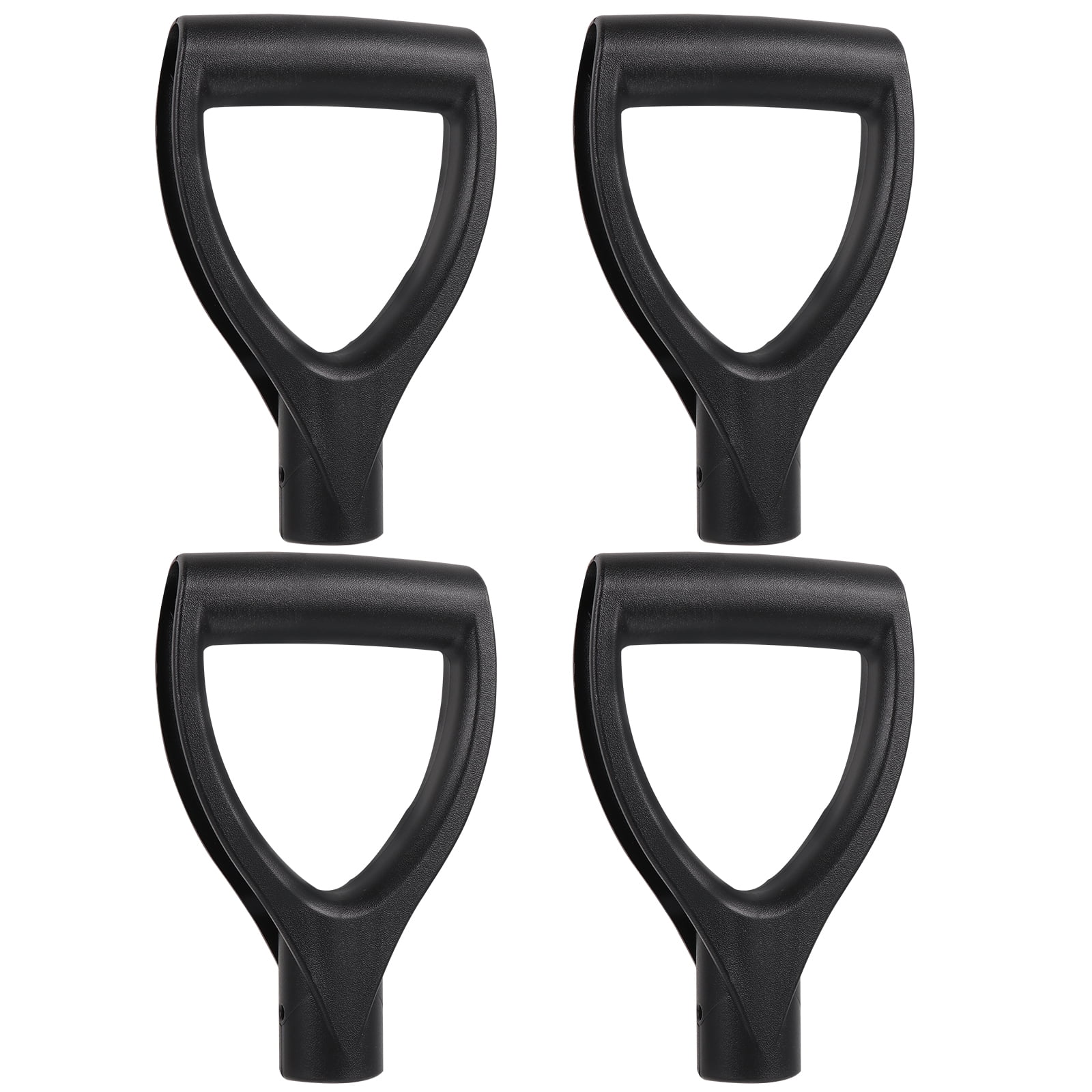 Set of 2 Shovel Handle Snow Square Mini Blower Truck Handles Black ...