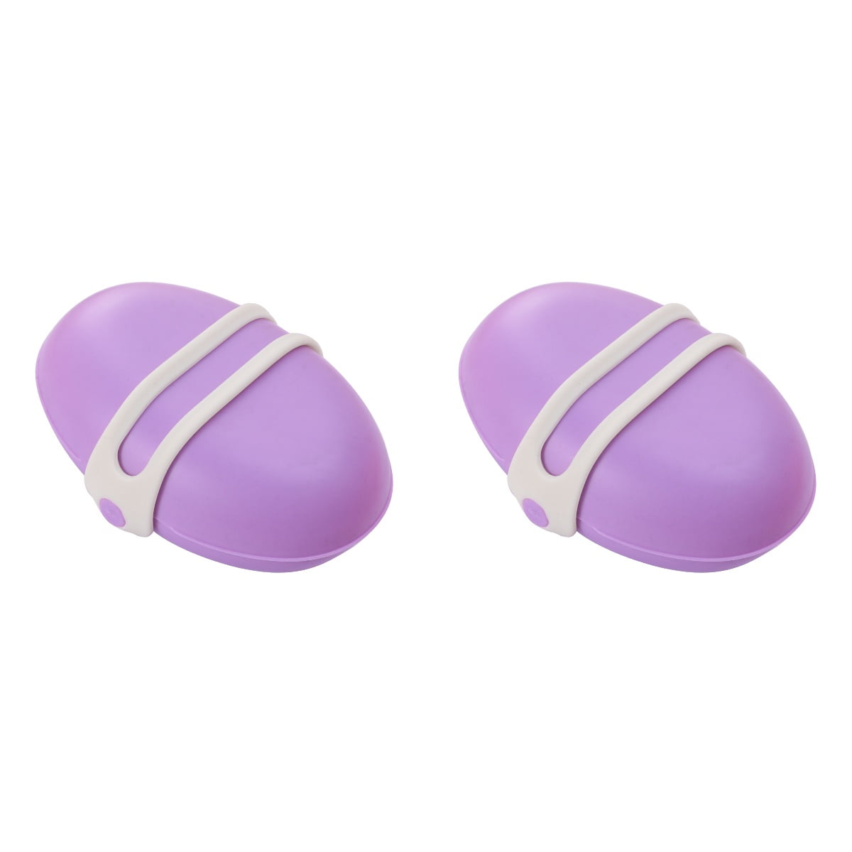 Set of 2 Silicone Soap Dish Travel Bar Soap Container Travel Soap ...