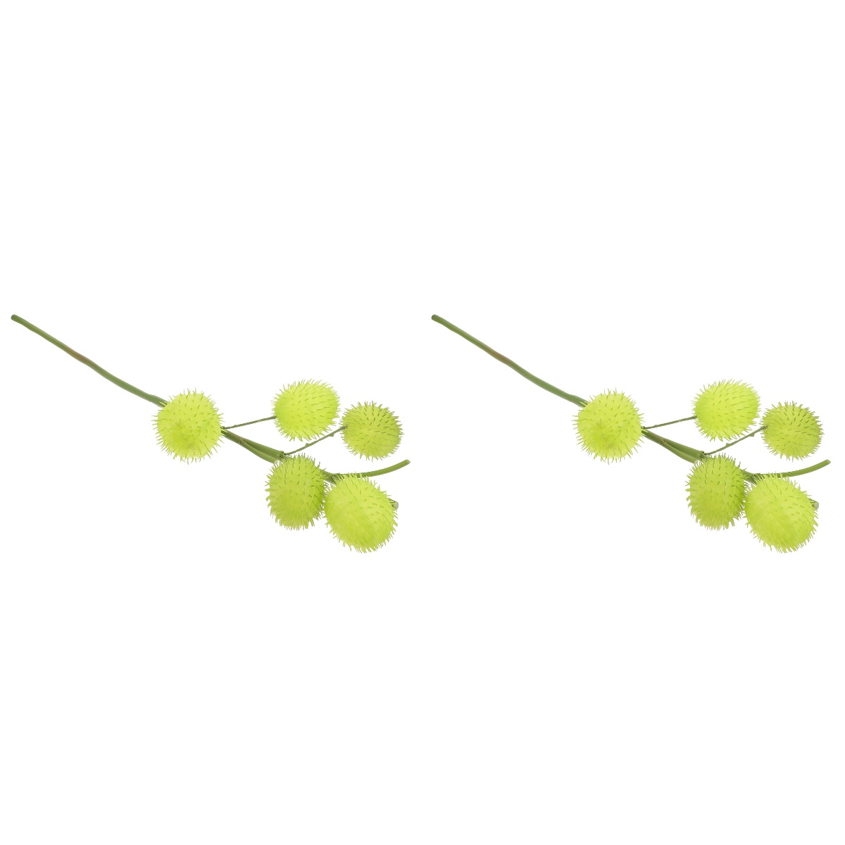 Set of 2 Simulated Tang Cotton Fruit Artificial Flower Puffer Balloon ...