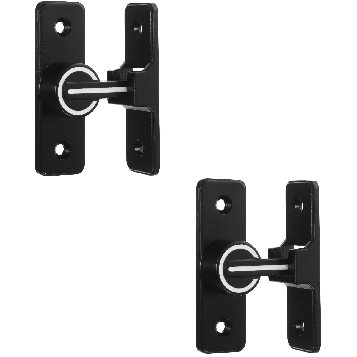 Set of 2 Sliding Barn Latch Stainless Steel Door Latches Slide Locks ...