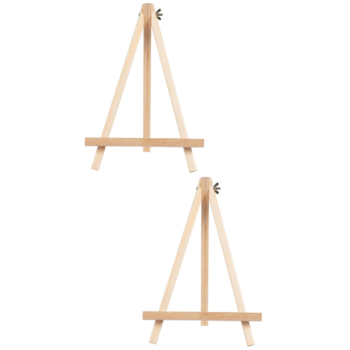 Set of 2 Small Blackboard Support Mini Easel Frame Kit Poster for Kids ...
