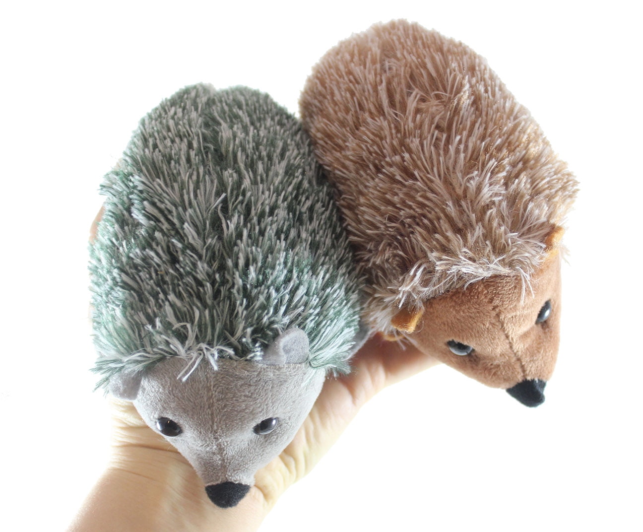 Set of 2 Small Hedgehog Plush Animals - Stuffed Toy Hedge - Adorable ...