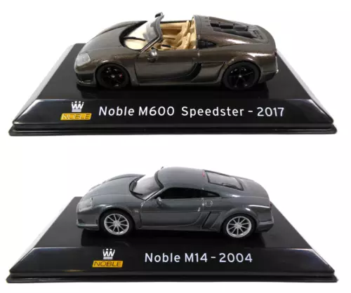 Set of 2 Sports Cars Noble 1:43 IXO Model Supercars Collection Diecast ...