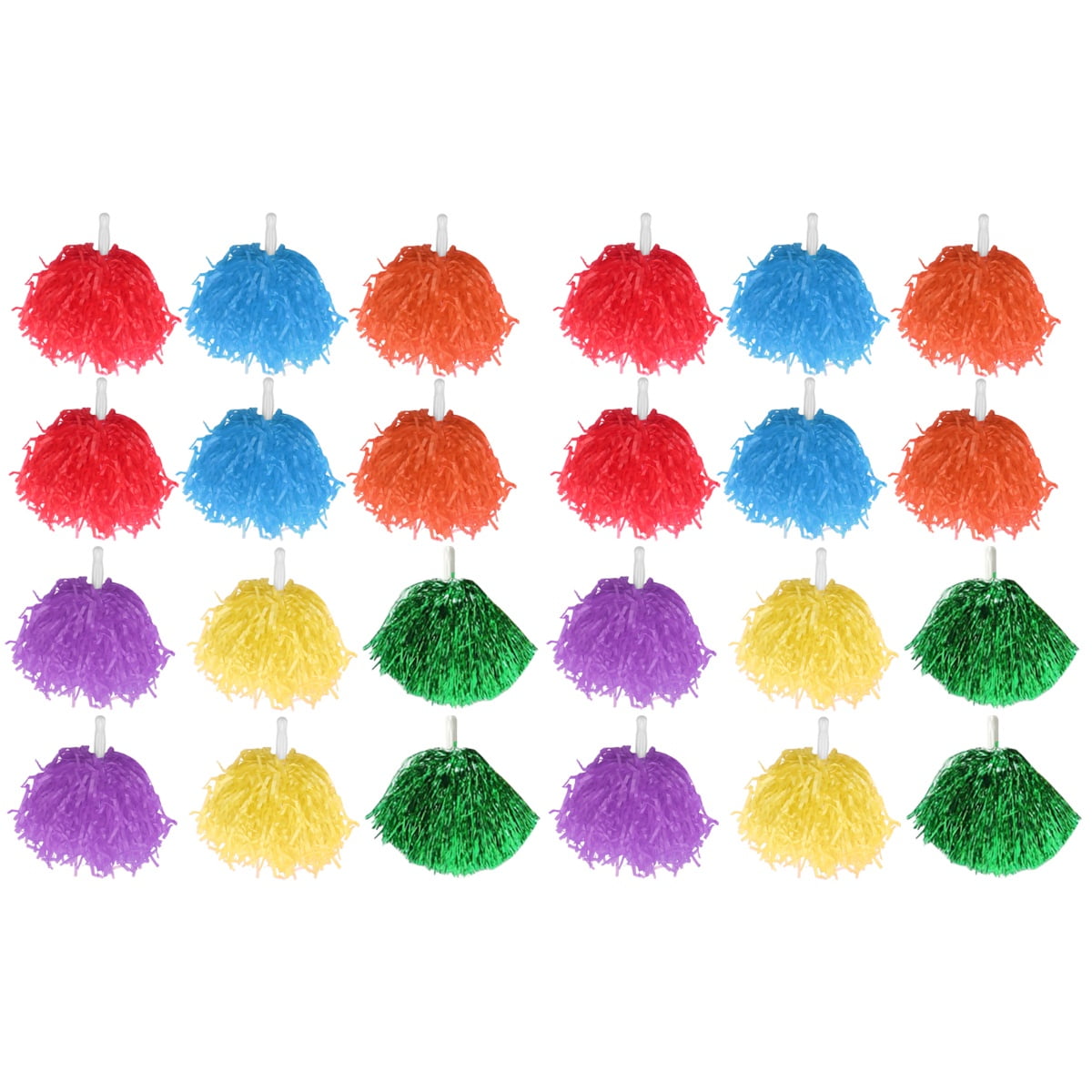 Set of 2 Sports Game Cheer Accessory Cheerleading Cheerleaders Orange ...