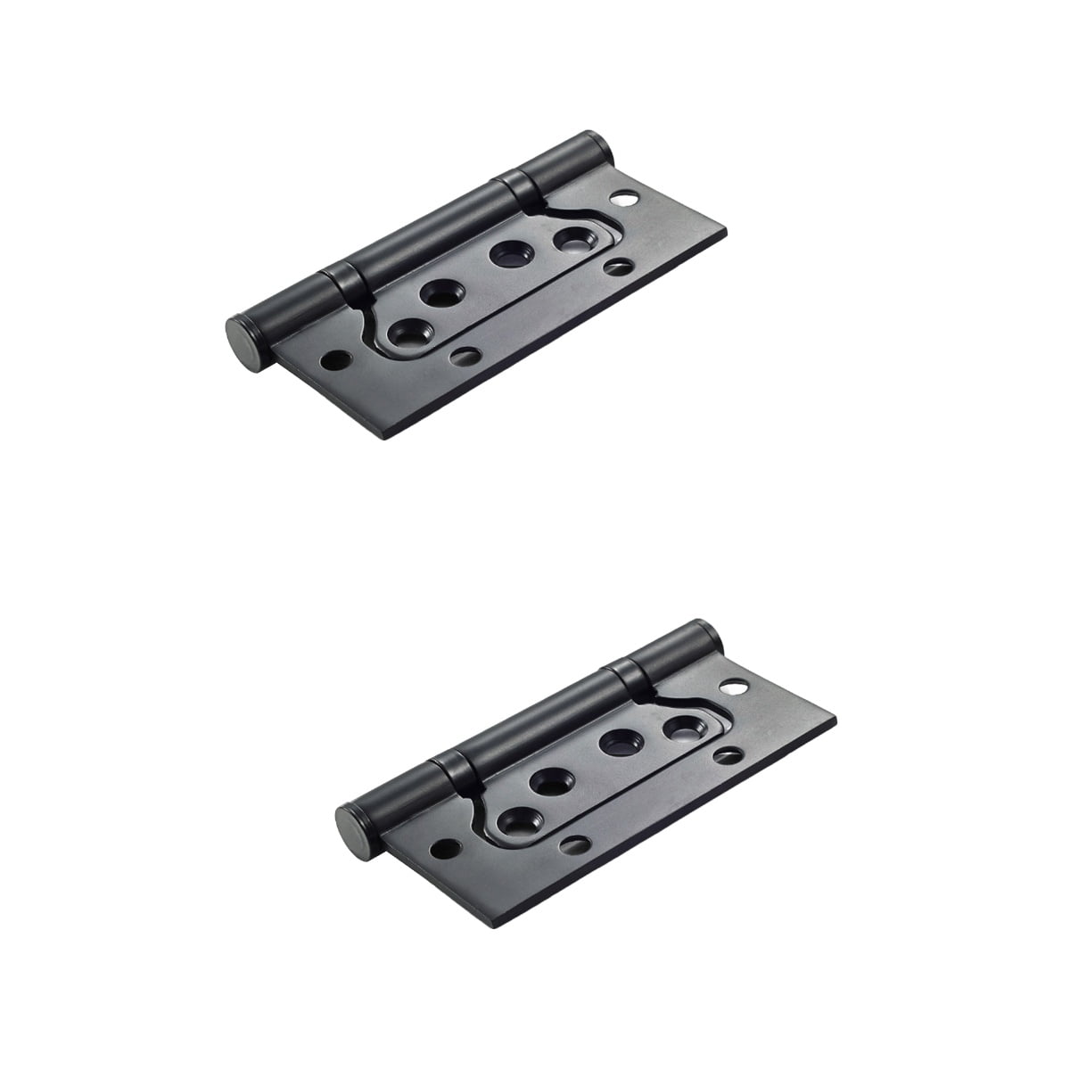 Set of 2 Spring Hinge Hinges for Wooden Doors Self Closing Furniture ...