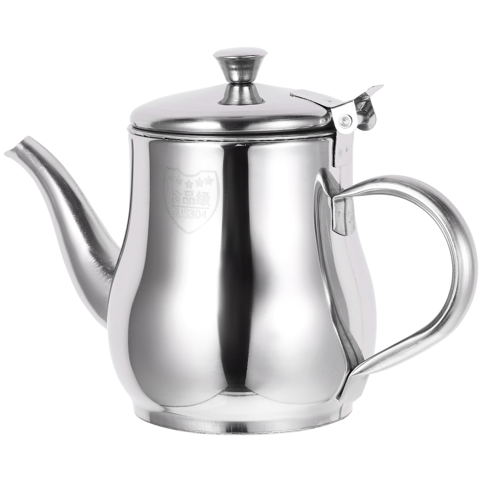 Set of 2 Stainless Steel Oil Pot Strainer Bacon Grease Container with ...