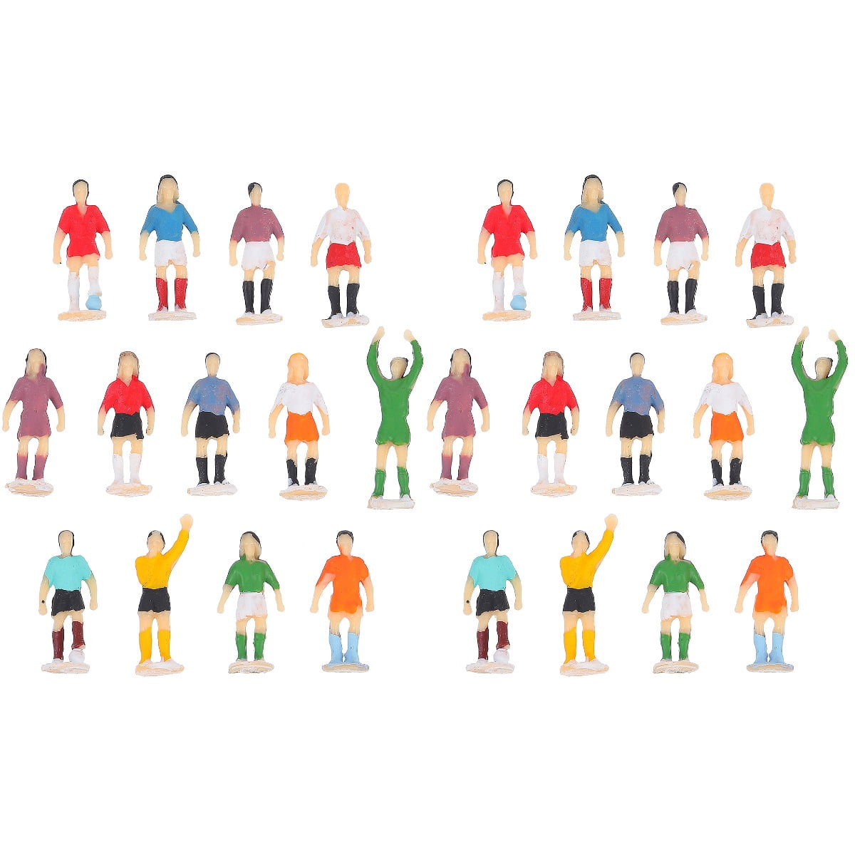 Set of 2 Starter Ware Sand Table Football Man Simulation Figure ...