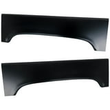 Set of 2 Steel Wheel Arch Repair Panels for Car Driver & Passenger Side ...