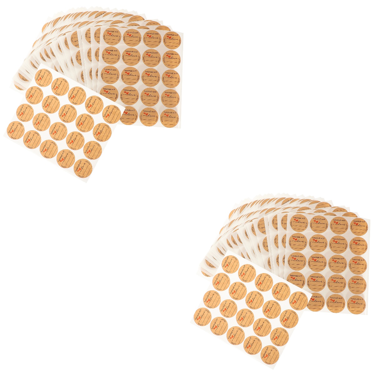 Set of 2 Sticker Label Stickers Adhesive Freezer Tape to Write Gift ...