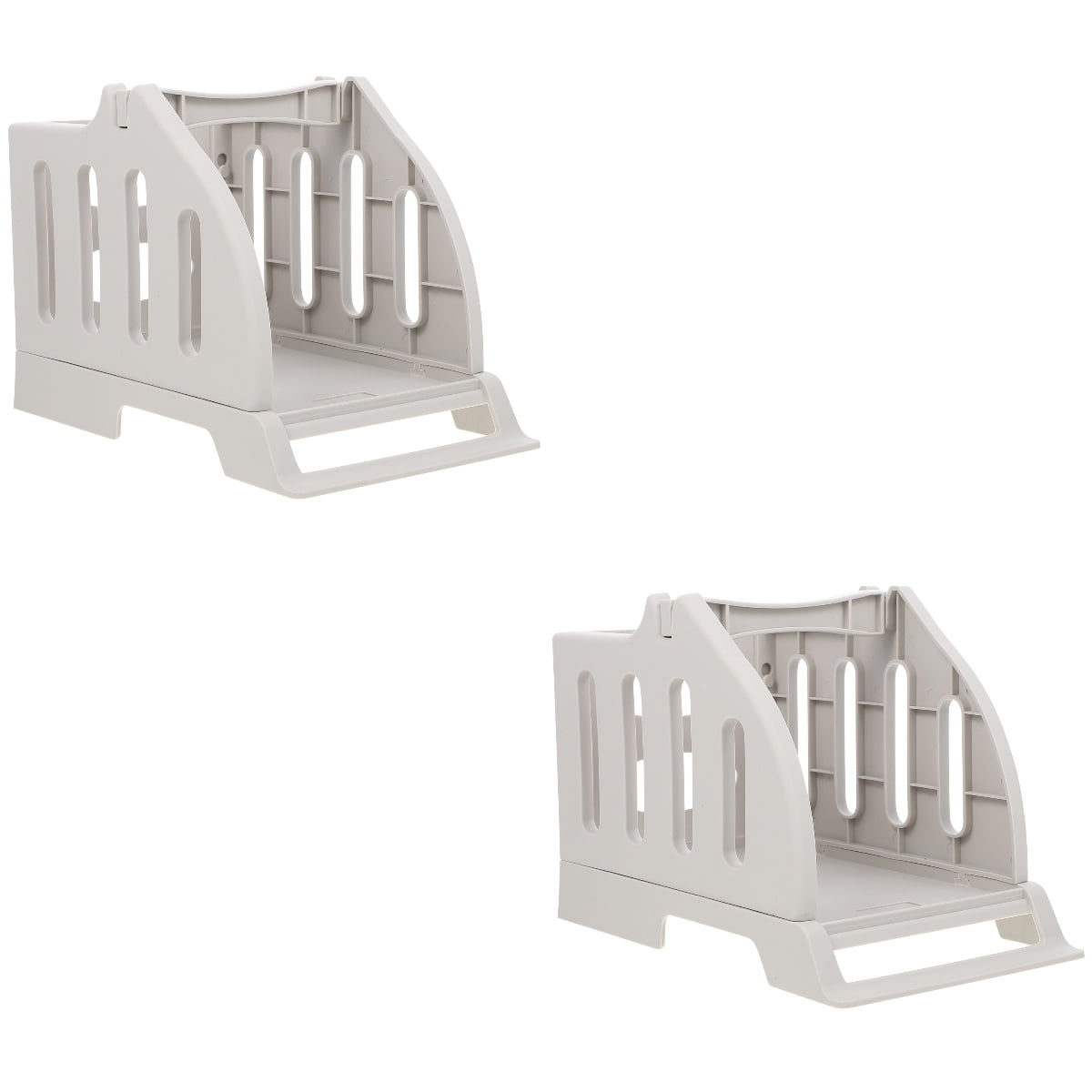 2 Pack Labeling Stickers Barcode Printer Rack Paper Holder Capacity ...