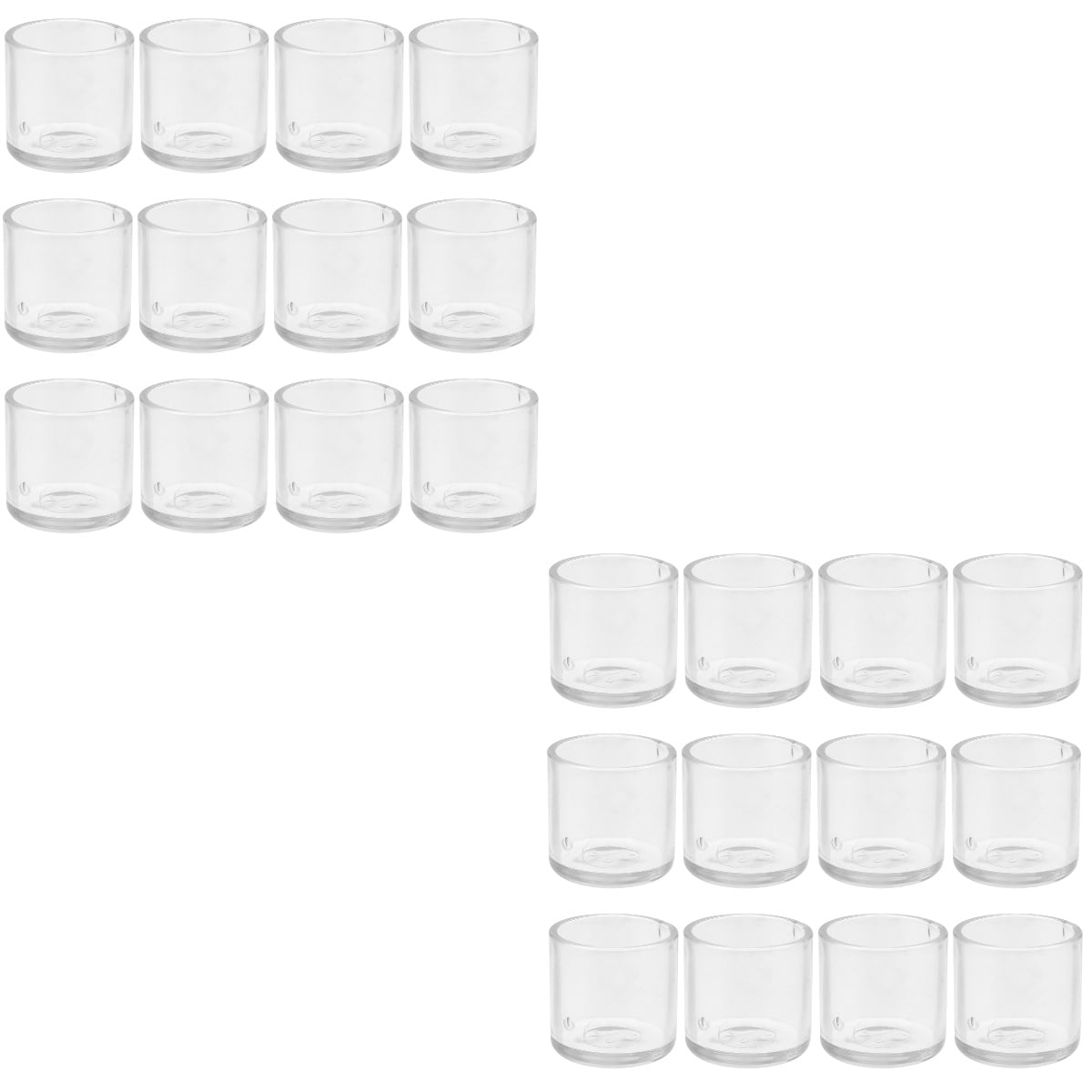 Set of 2 Stool Railing Deck Floor Mat Table Leg Caps Chair Protectors ...