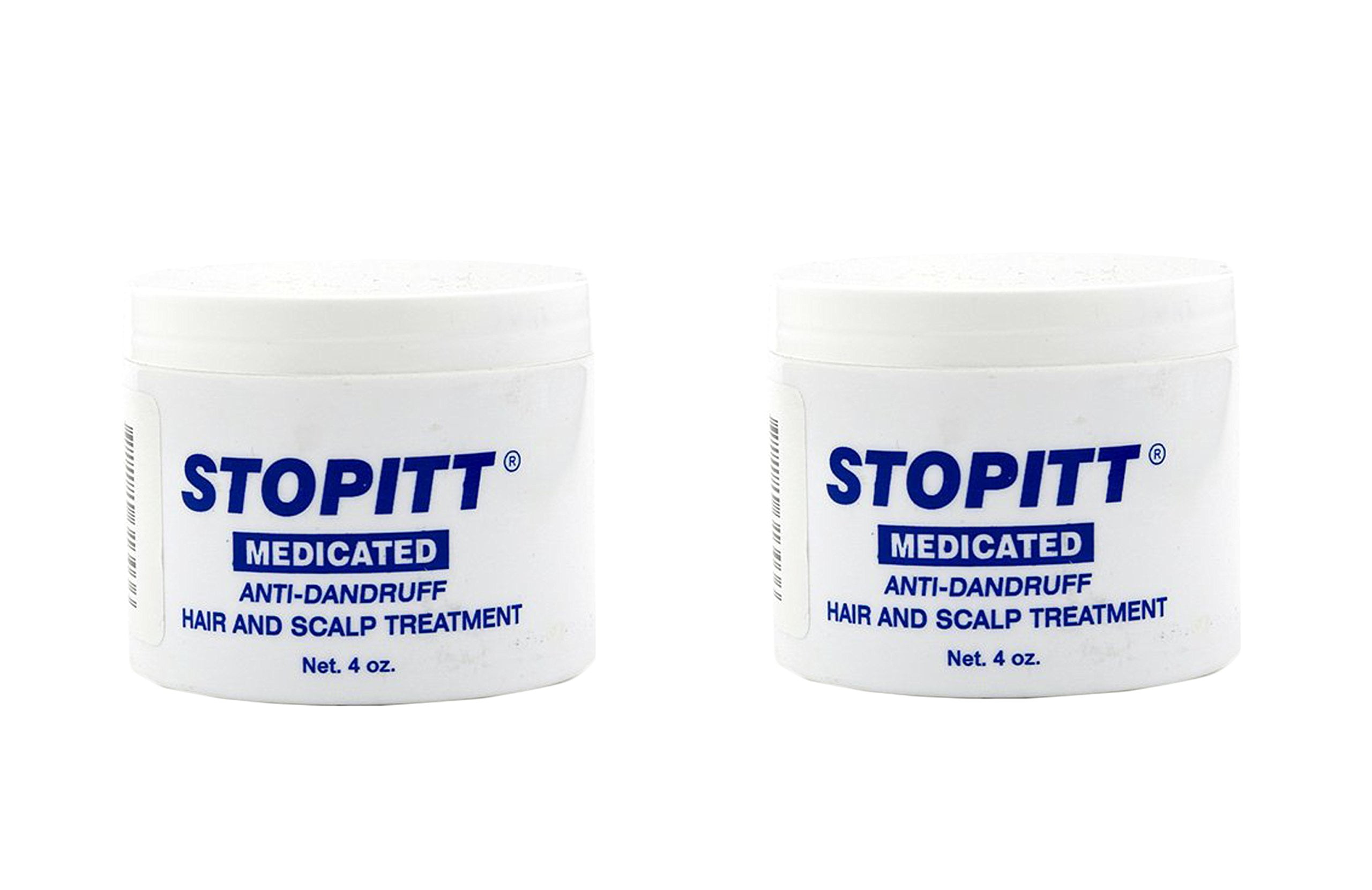 Set of 2 Stopitt 4 oz. Medicated Anti – Dandruff Hair and Scalp ...