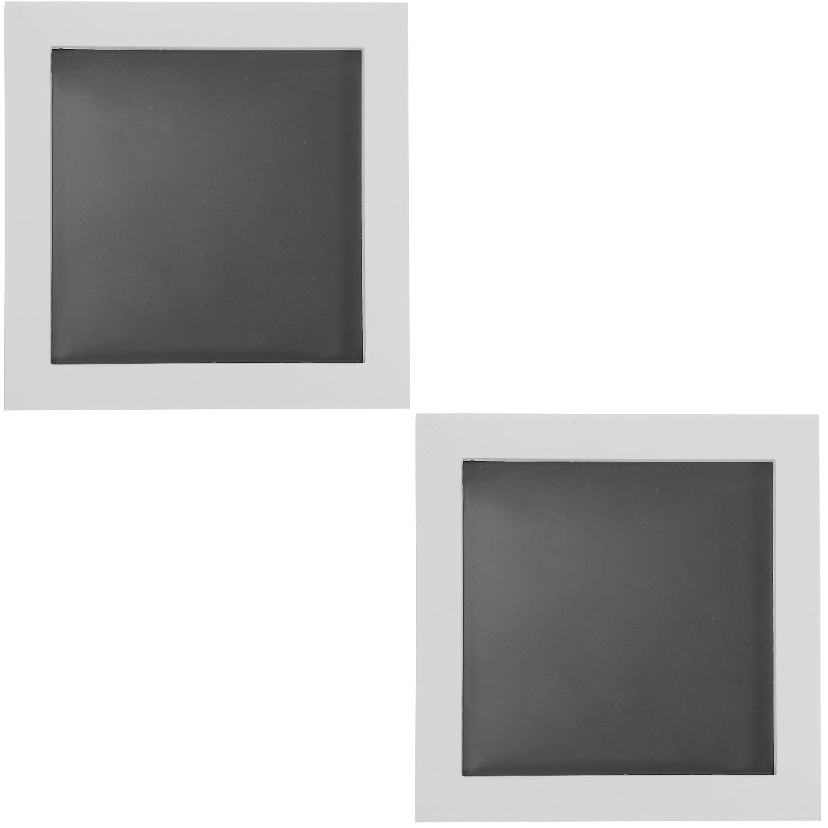 Set of 2 Storage Box Album Frames for Vinyl Records Photo Display ...