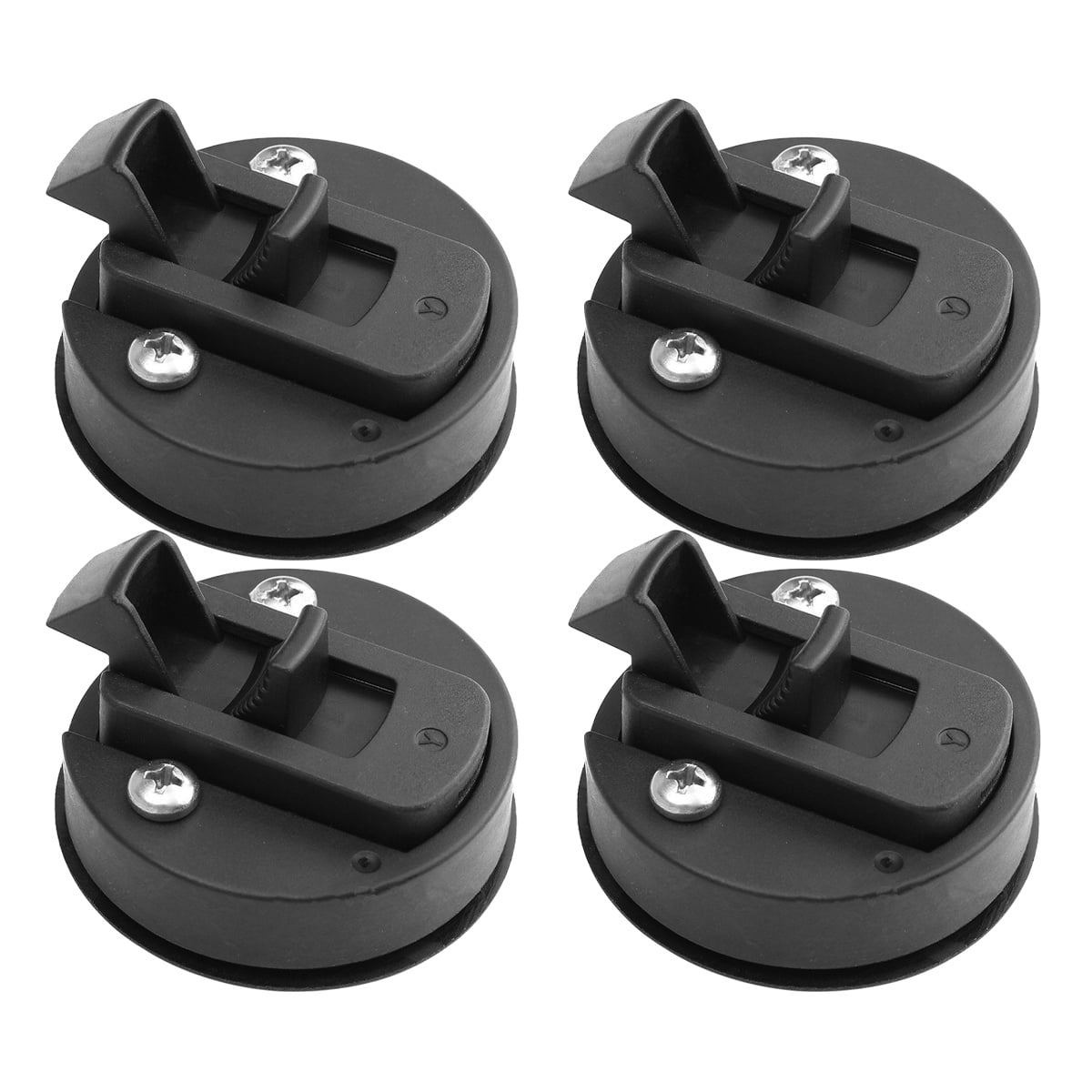 Set of 2 Sturdy Hatch Latches Household Door Locks Rack Decor Black ...