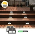Set of 2 Sunstep Solar Step Lights Size: Medium - Walmart.com